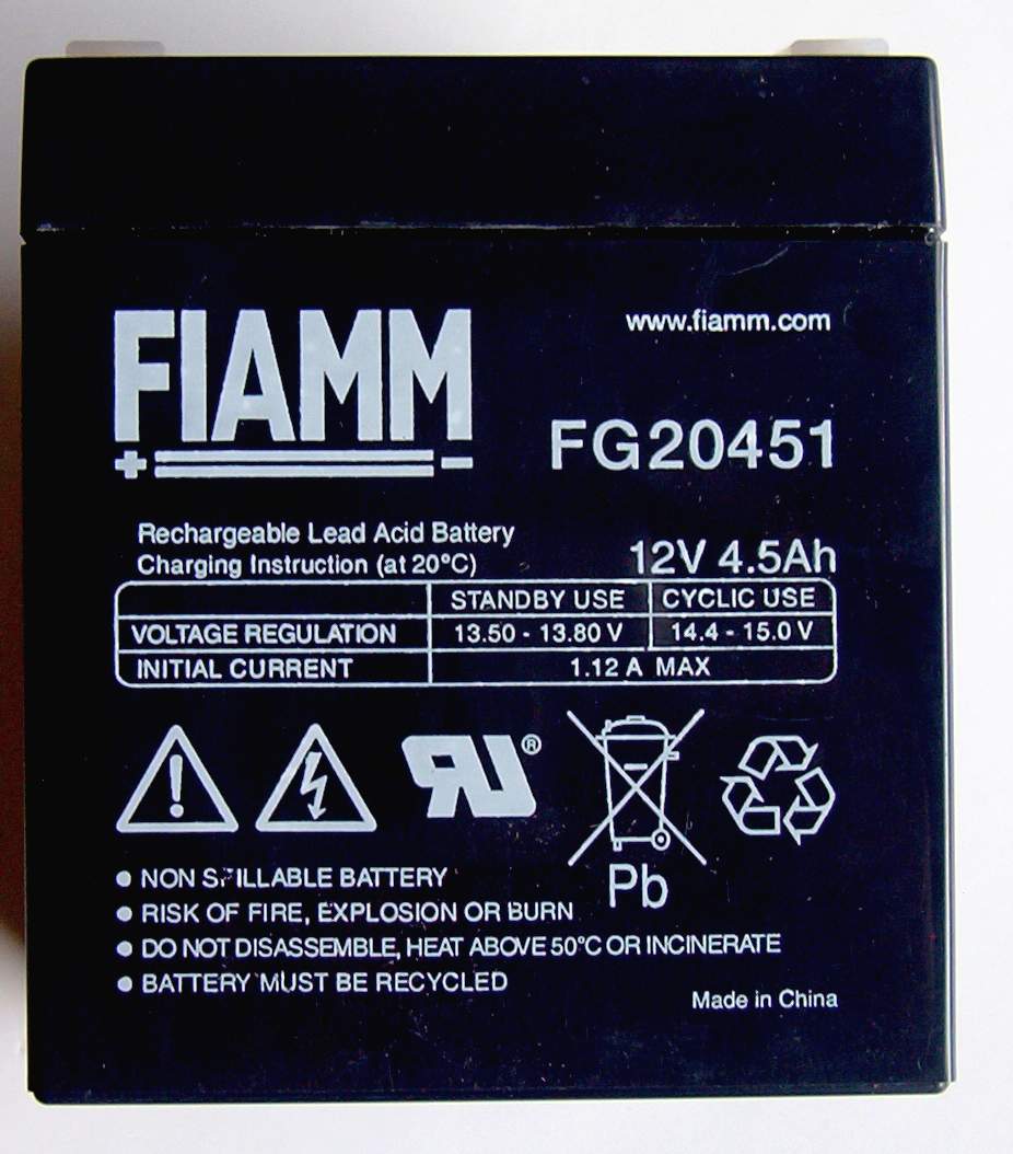 Аккумулятор FIAMM FG 20451